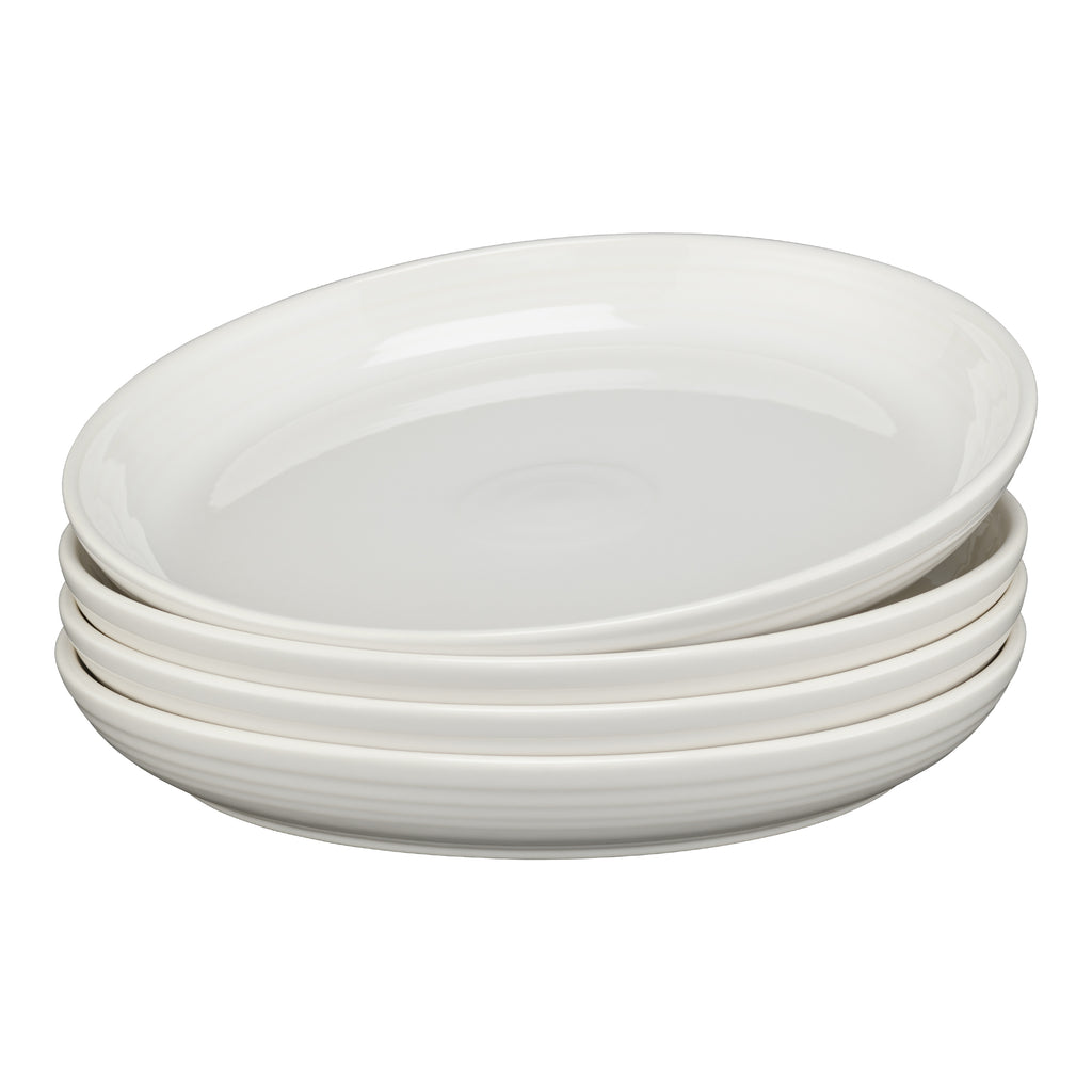 White Coupe 10 3/8 Inch Dinner Bowl 40 OZ, Set of 4 – Fiesta Factory Direct