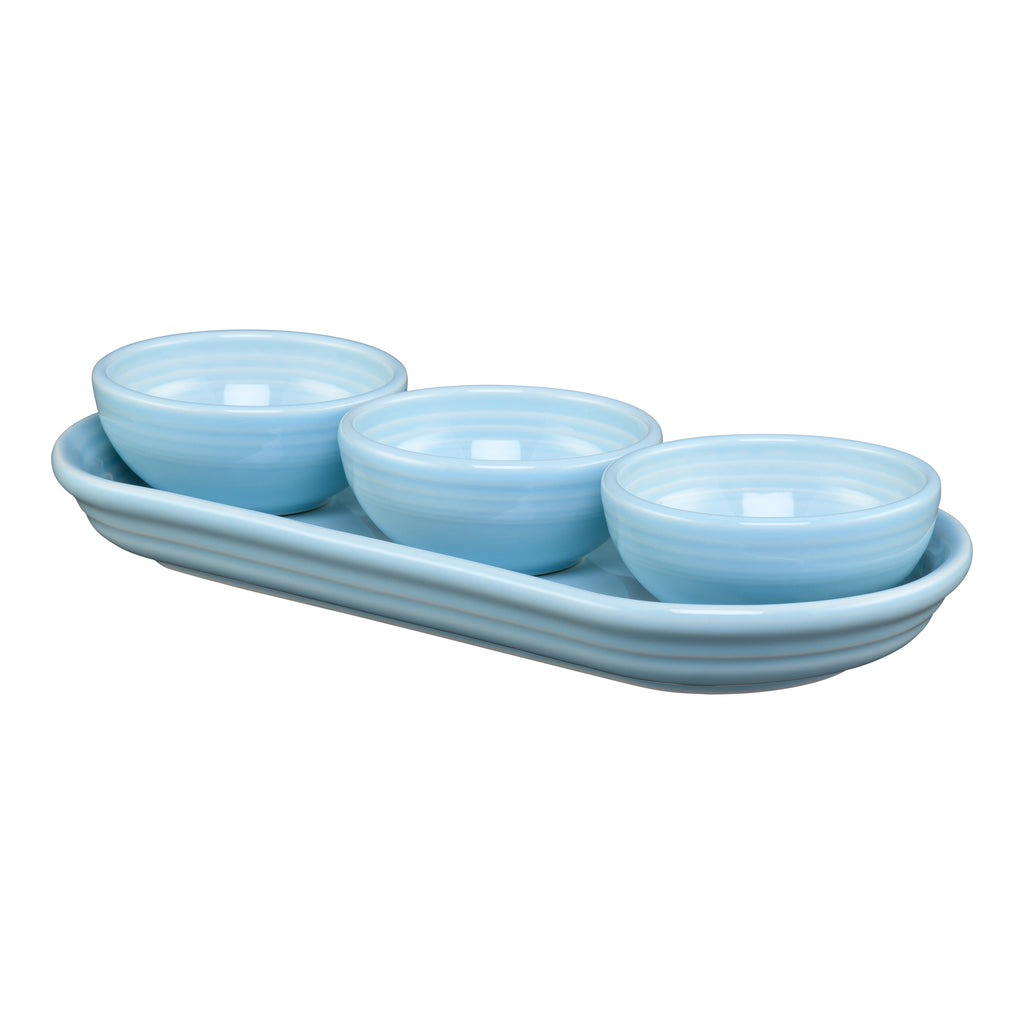 Fiesta 4-Piece Condiment Set Sky – Fiesta Factory Direct