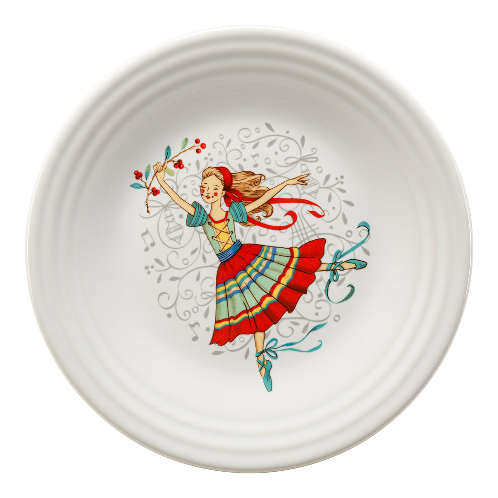 Nutcracker Ballerina Classic Rim 9 Inch Luncheon Plate – Fiesta Factory ...