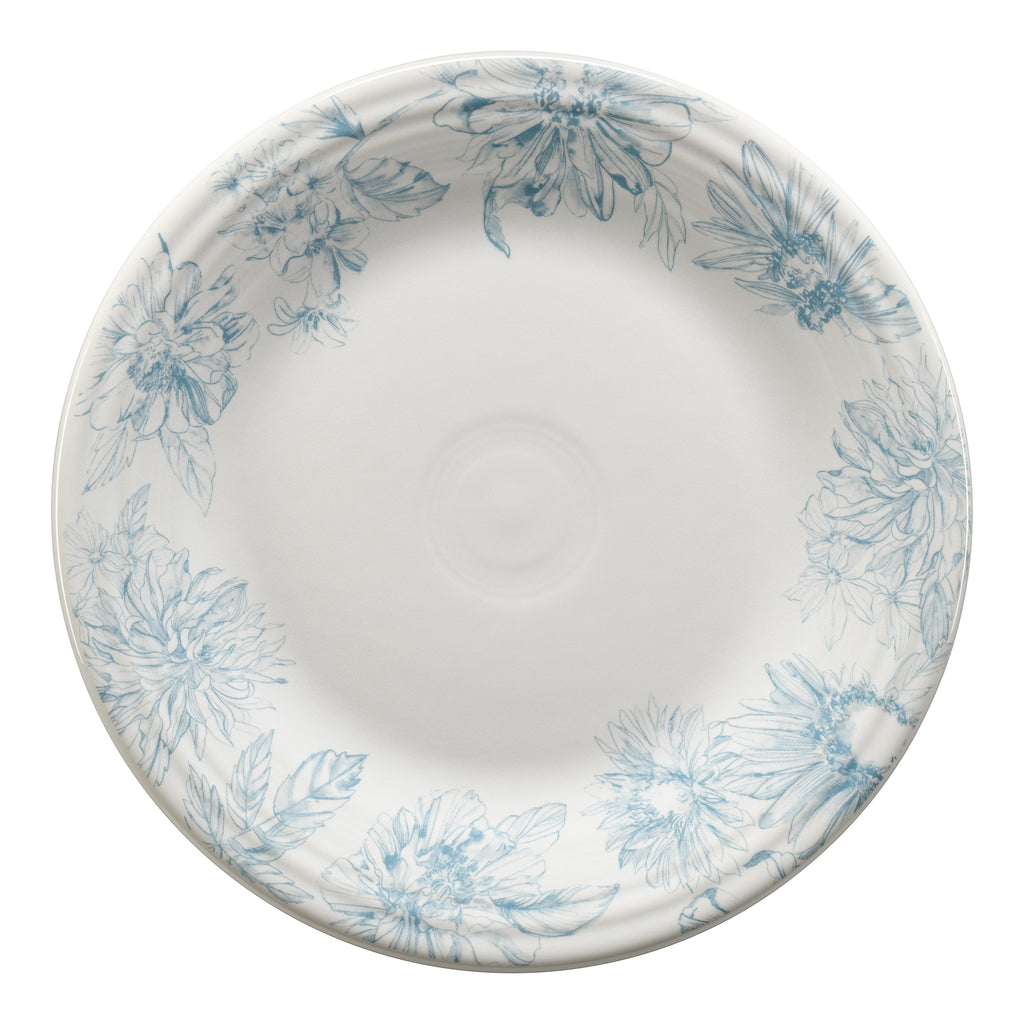 Botanical Floral Classic Rim 10 1/2 Inch Dinner Plate – Fiesta Factory ...