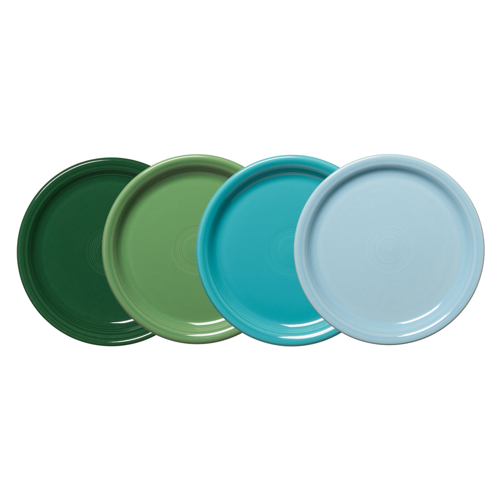 Mixed Aegean Bistro Coupe 9 Inch Luncheon Plate, Set of 4 – Fiesta ...