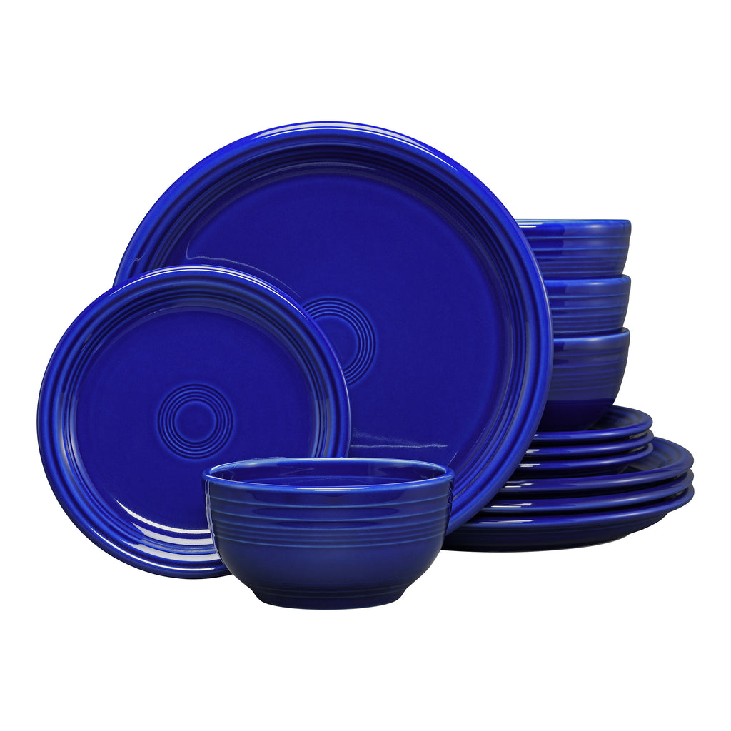 Retired Bistro Coupe 12-Piece Dinnerware Set, Service for 4 – Fiesta ...