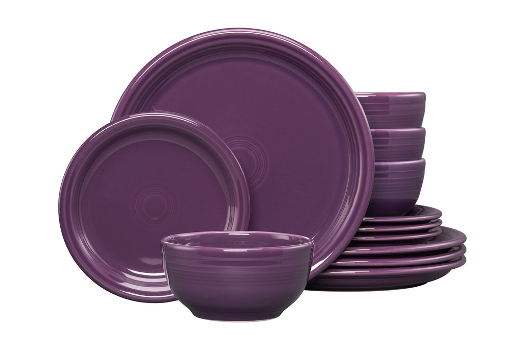 12pc Bistro Dinnerware Set – Fiesta Factory Direct